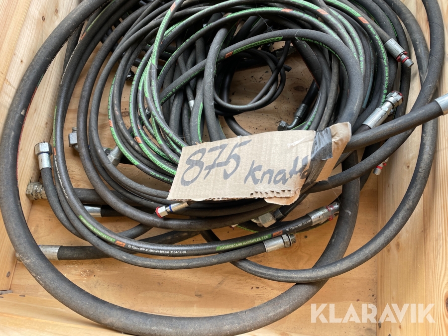 Hydraulslang till Valmet 875 Hydroscand, Ragunda, Klaravik a
