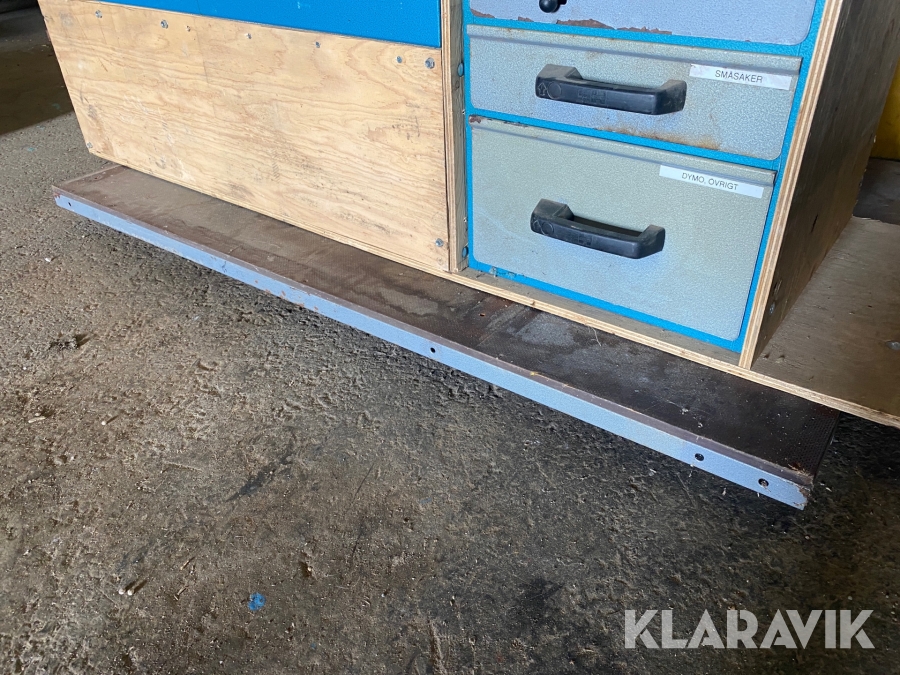 Verktygsinredning till bil HH modulsystem, Söderköping, Kl