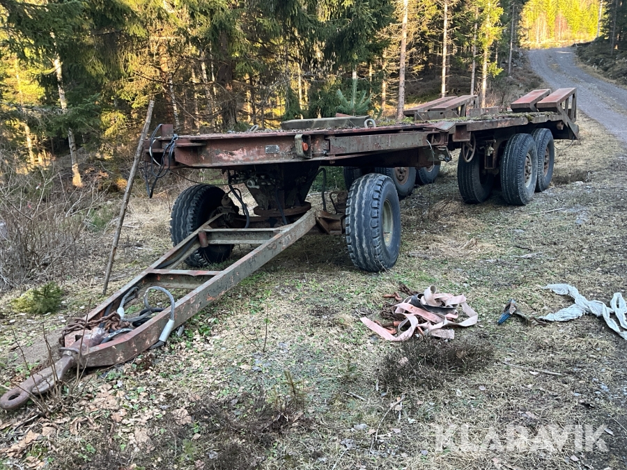 Maskintrailer Hägglund, Vetlanda, Klaravik auktioner