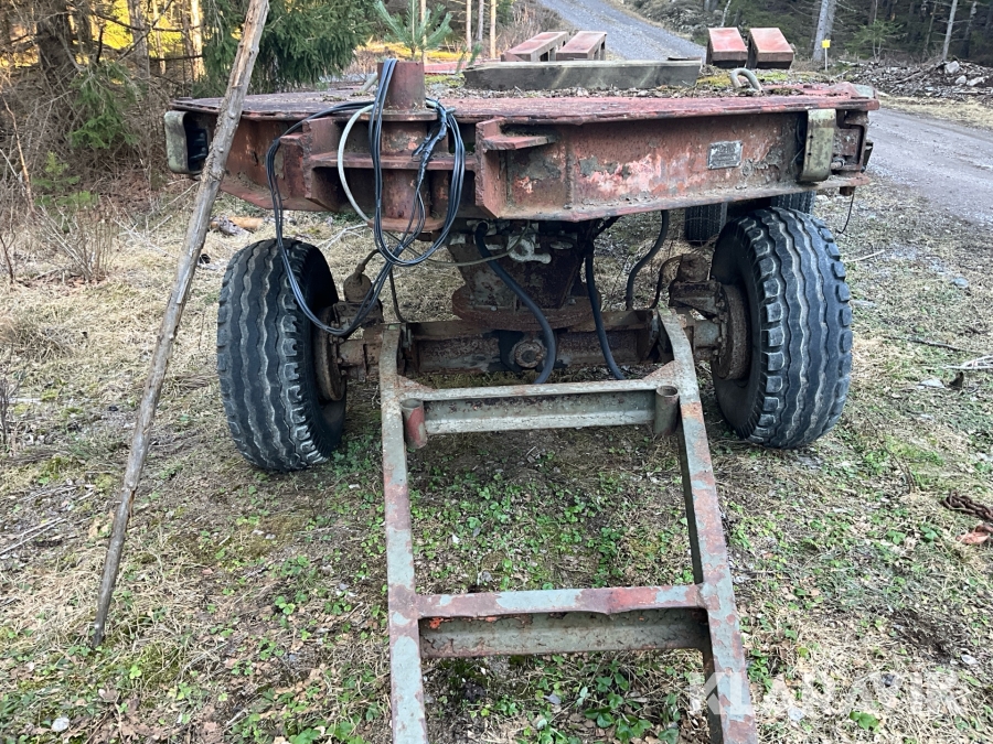 Maskintrailer Hägglund, Vetlanda, Klaravik auktioner