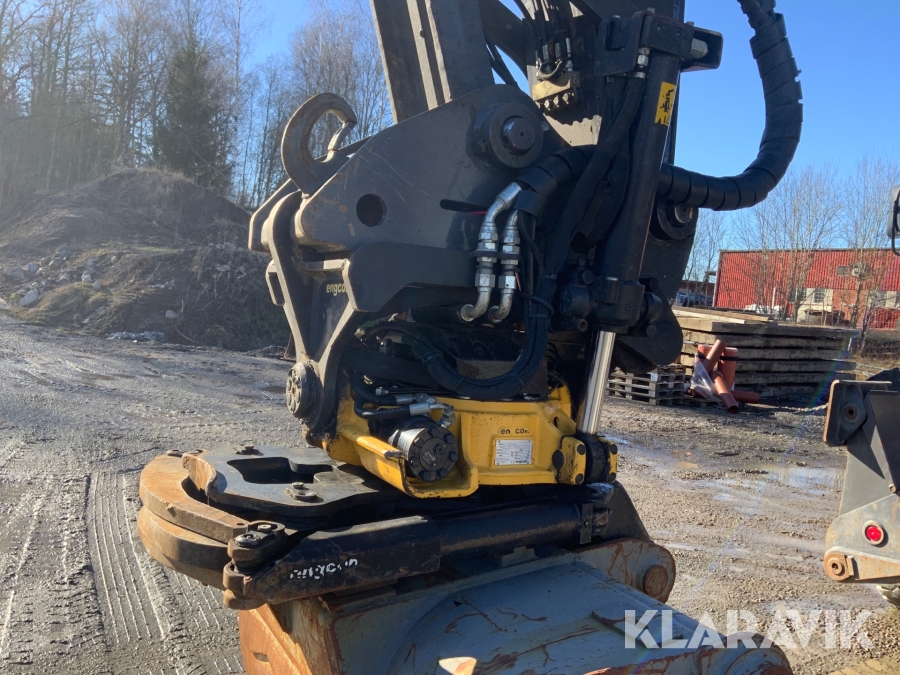 Grävmaskin Volvo EW180E, Alingsås, Klaravik auktioner