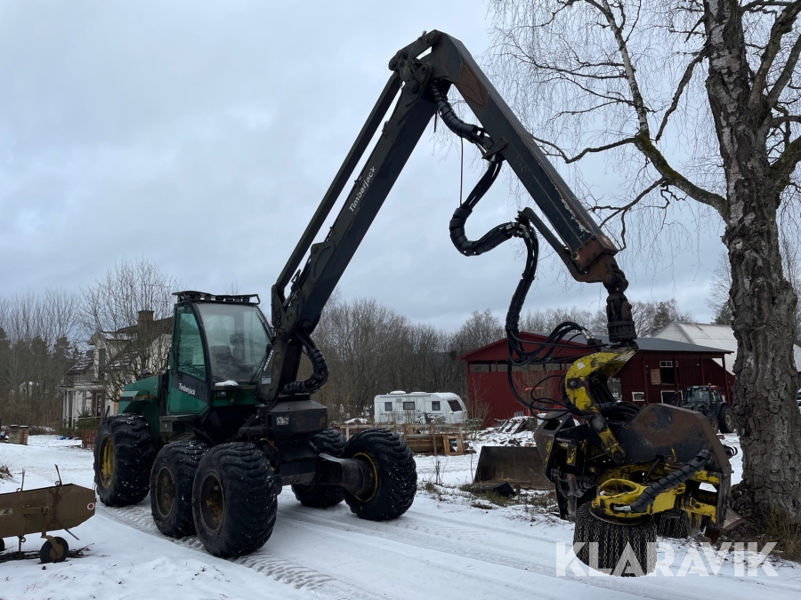 Skördare Timberjack 1270B, Hultsfred, Klaravik auktioner