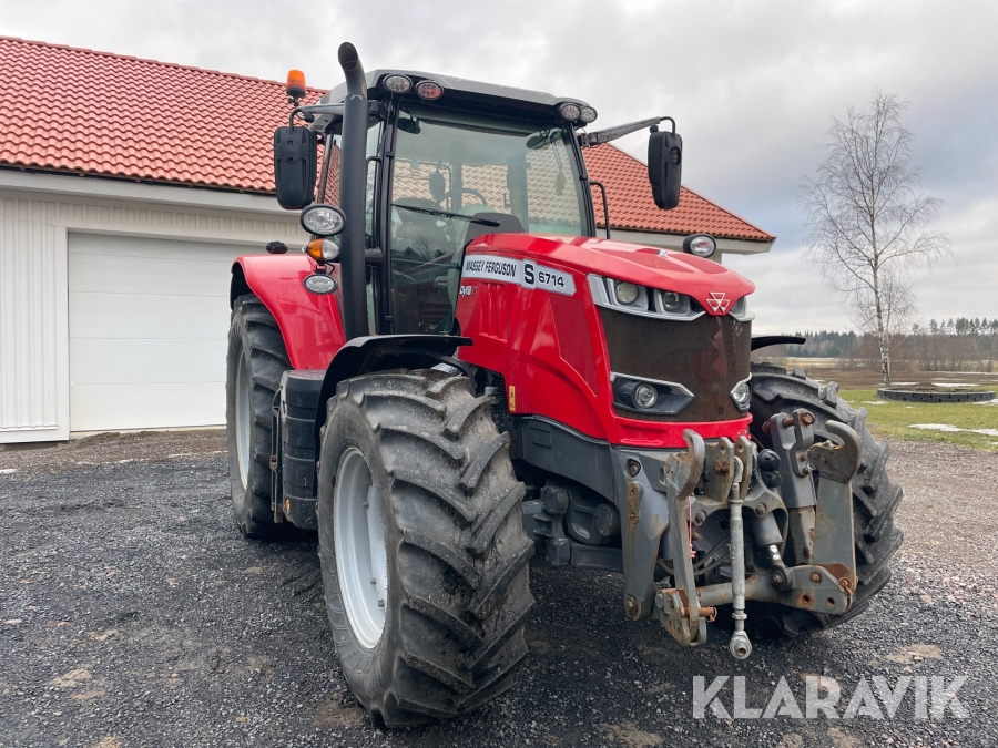 Traktor Massey Ferguson 6714 S Dyna VT, Sunne, Klaravik aukt