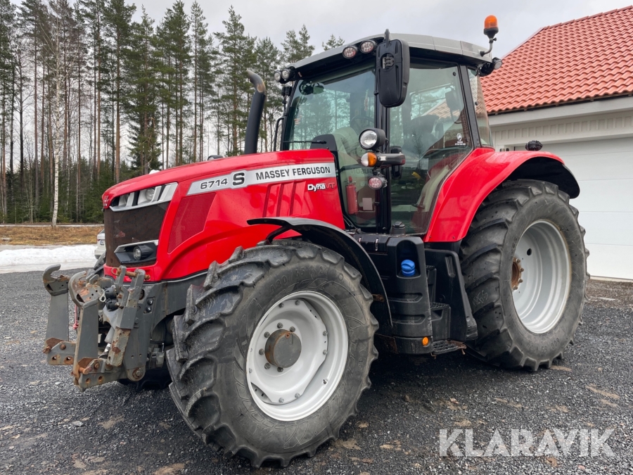 Traktor Massey Ferguson 6714 S Dyna VT, Sunne, Klaravik aukt