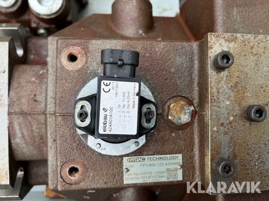 Hydraulpump Hyltac PPV400-125 4254986, Fagersta, Klaravik au