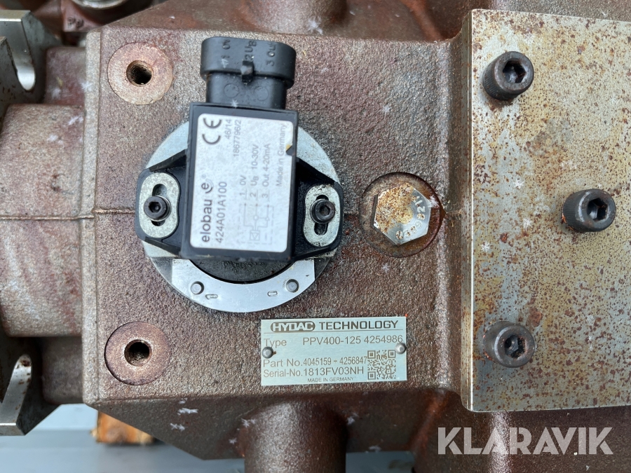Hydraulpump Hyltac PPV400-125 4254986, Fagersta, Klaravik au