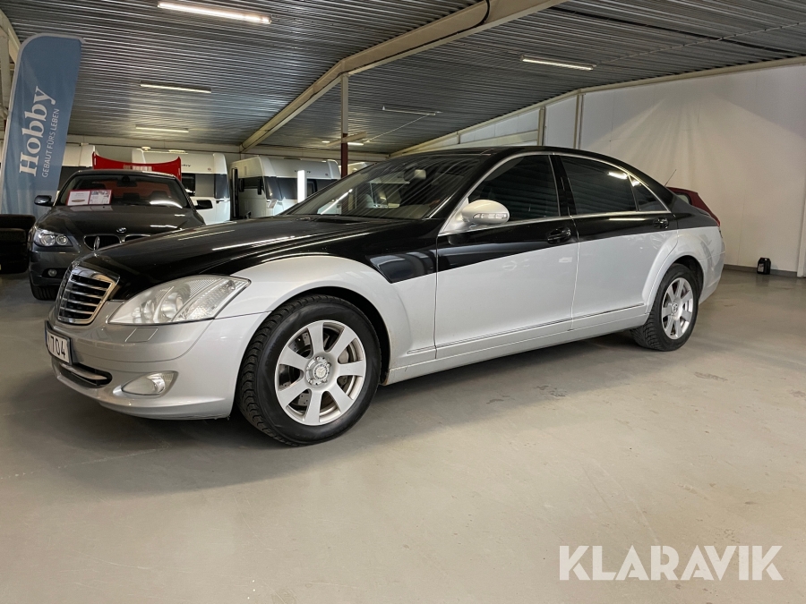 Personbil Mercedes-Benz S500, Falkenberg, Klaravik auktioner
