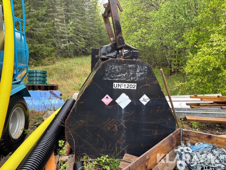 Dieseltank ADR, Sundsvall, Klaravik auktioner