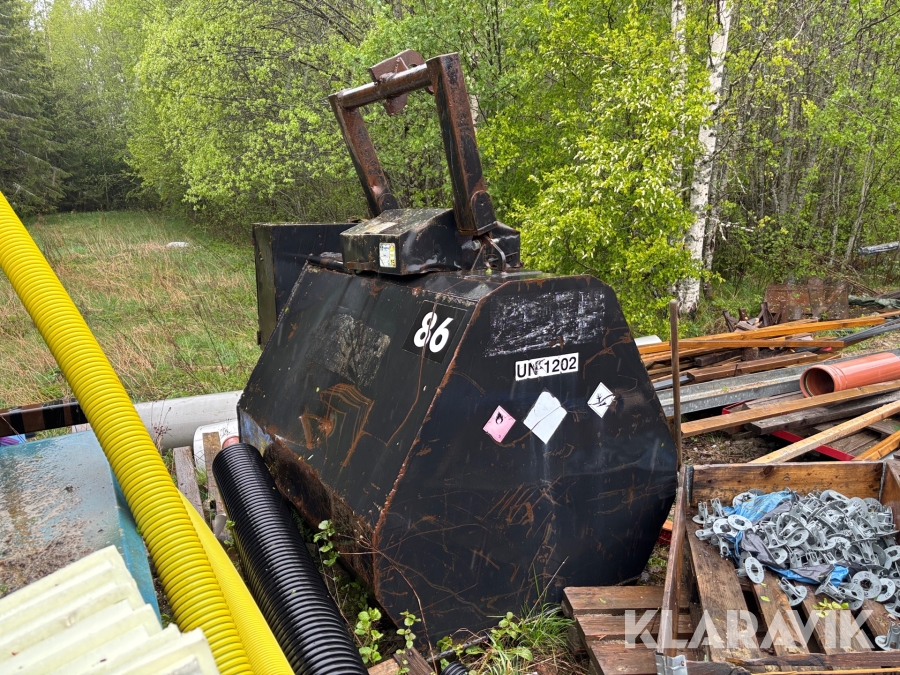 Dieseltank ADR, Sundsvall, Klaravik auktioner