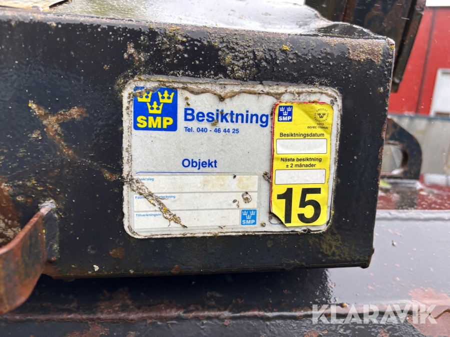 Dieseltank ADR, Sundsvall, Klaravik auktioner