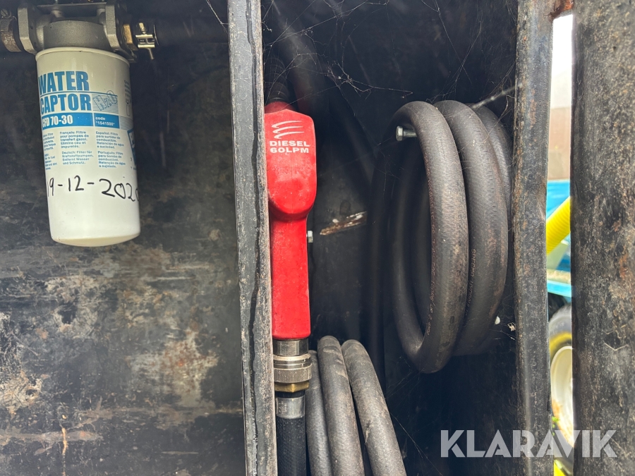 Dieseltank ADR, Sundsvall, Klaravik auktioner