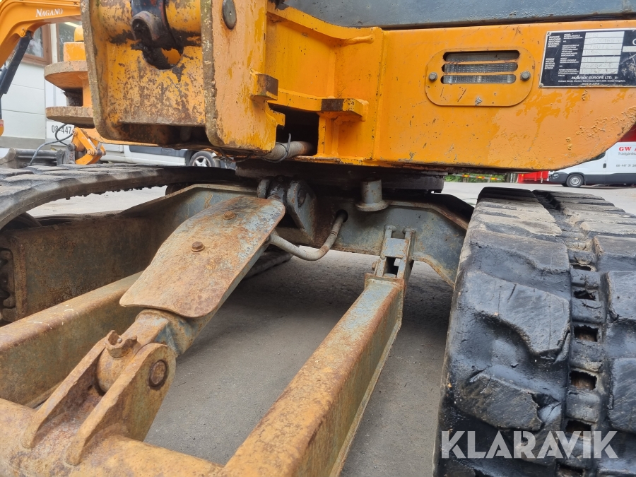 Grävmaskin Hanix H26B, Haninge, Klaravik auktioner