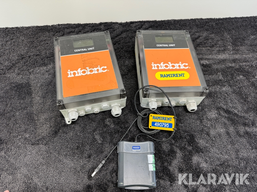 Styrenhet och kortläsare Infobric SCU600, Svalöv, Klaravik a