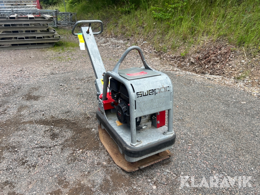 Markvibrator Swepac FB 160, Svalöv, Klaravik auktioner