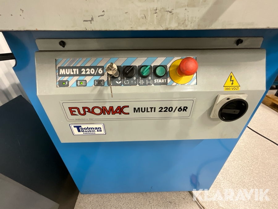 Hörnklipp / bock / stans Euromac Multi 220/6R, Nacka, Klarav