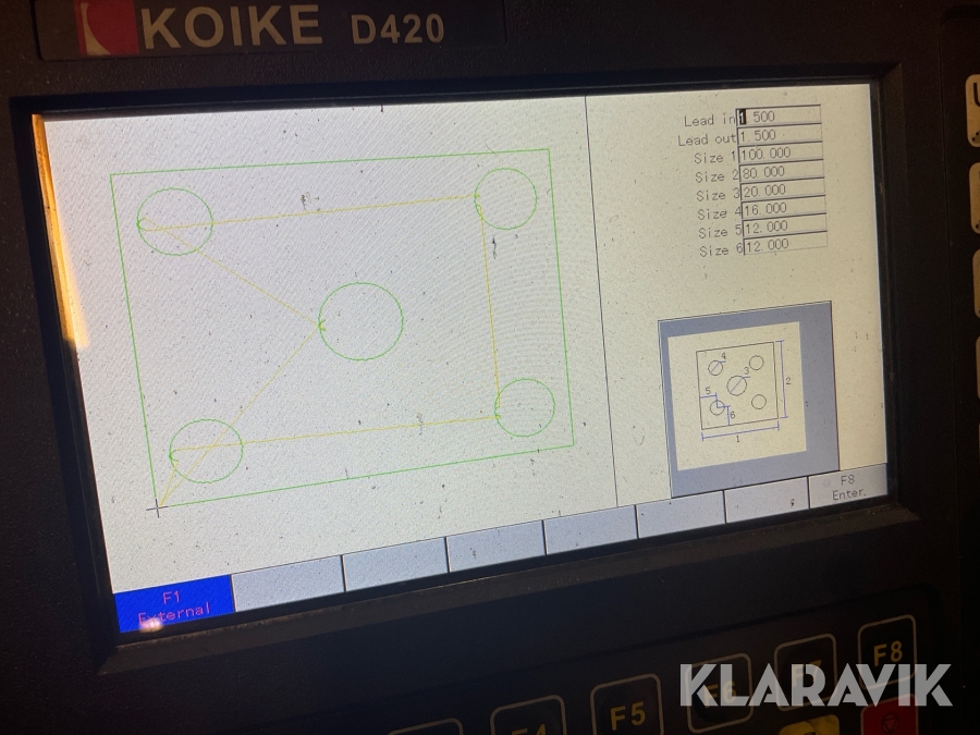 Skärutrustning / Plasmaskärare Koike PNC-12 Extreme, Söderha