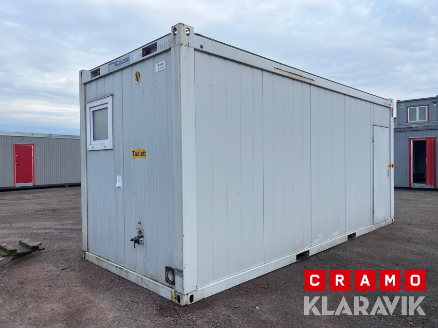 Containermodul Containex F E/4WC, Jönköping, Klaravik auktio
