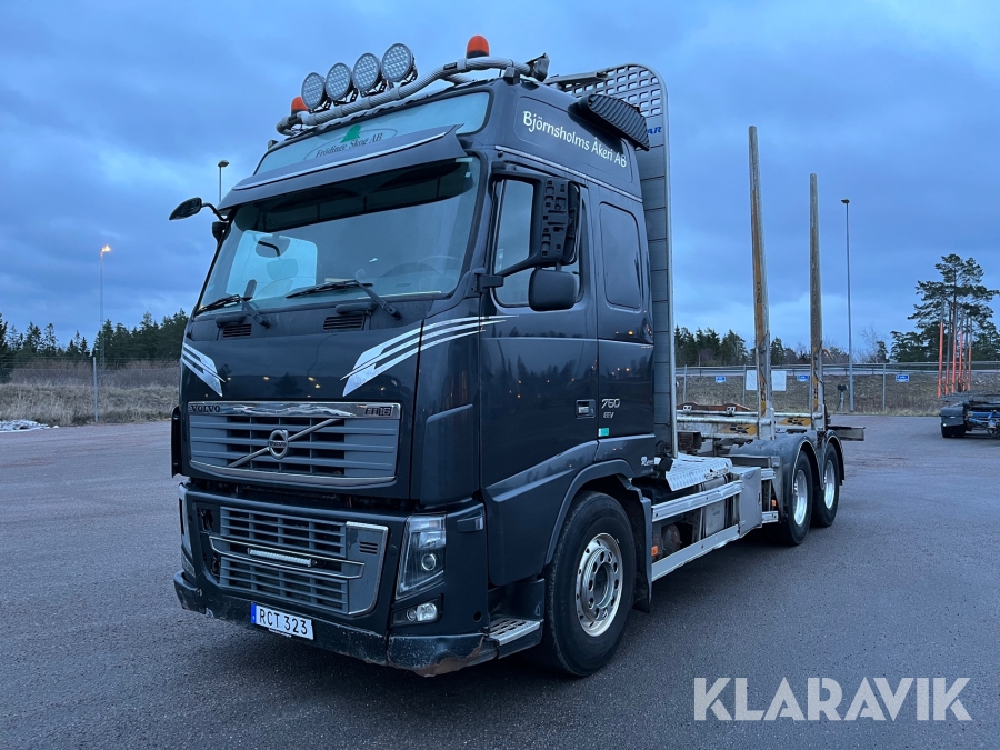Timmerbil Volvo FH 16 750, Tranås, Klaravik auktioner