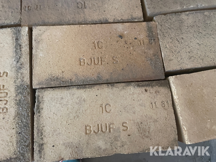 Eldfast tegel Bjuf S 1C, Avesta, Klaravik auktioner