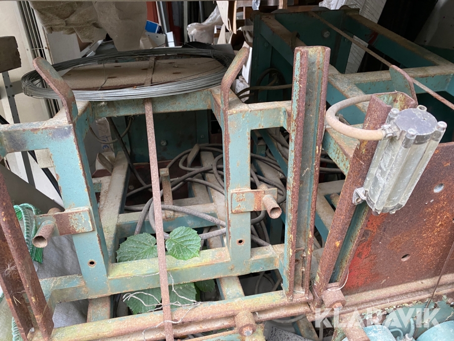 Takstolspress med pressbord Randek, Linköping, Klaravik auk