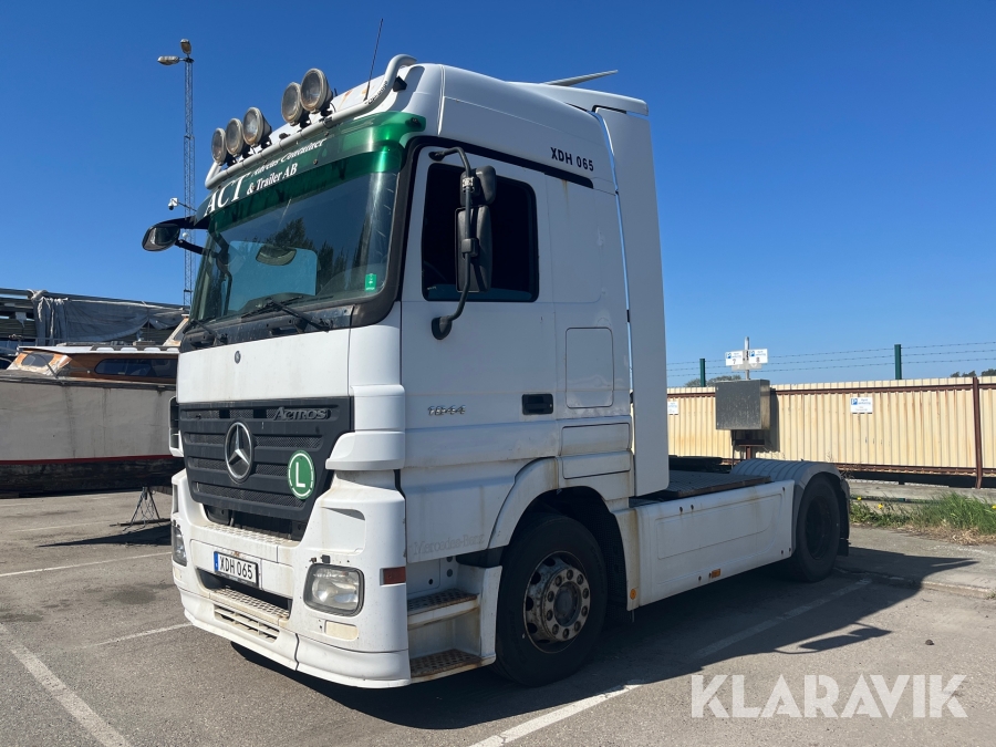 Lastbil Dragbil Mercedes-Benz Actros 1844, Haninge, Klaravik