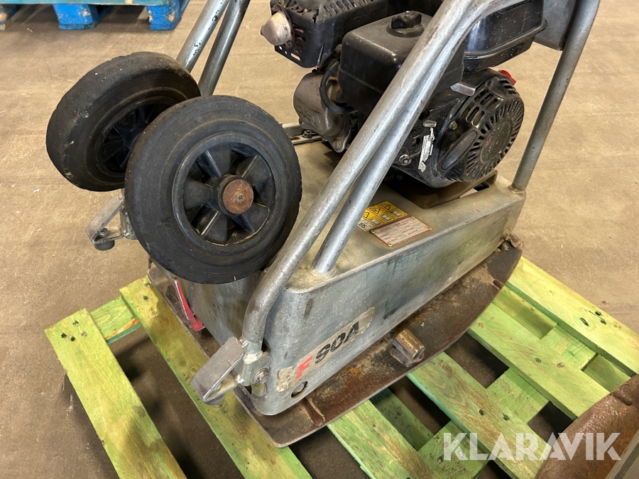 Vibratorpadda Swepac F 90A, Ängelholm, Klaravik auktioner