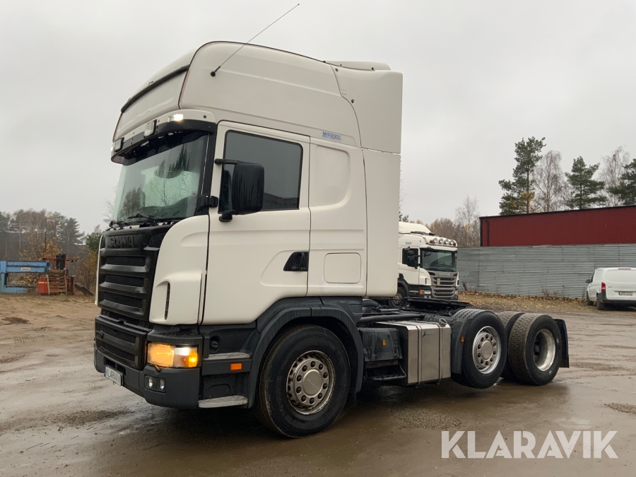 Dragbil Scania R164 480, Ljungby, Klara