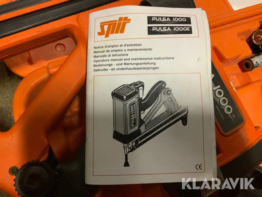 Spikpistol Spit Pulsa 1000, Borås, Klaravik auktioner