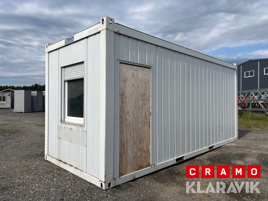 Containermodul Containex E/4 WC, Jönköping, Klaravik auktion