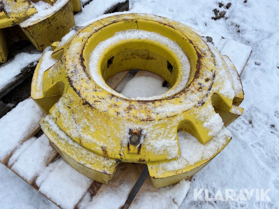 Hjulvikter John Deere 7R 8R, Ydre, Klaravik auktioner