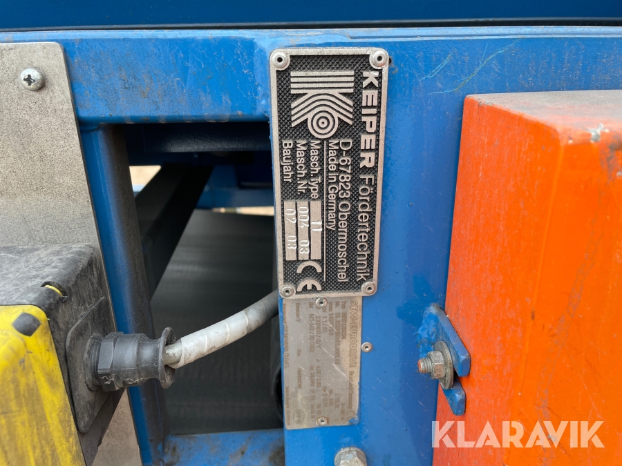 Transportör Keiper, Gagnef, Klaravik auktioner