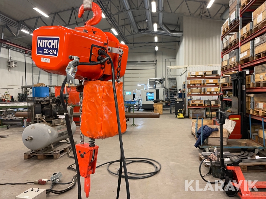 Lyftok/vinsch Nitchi EC-3M-F, Sunne, Klaravik auktioner