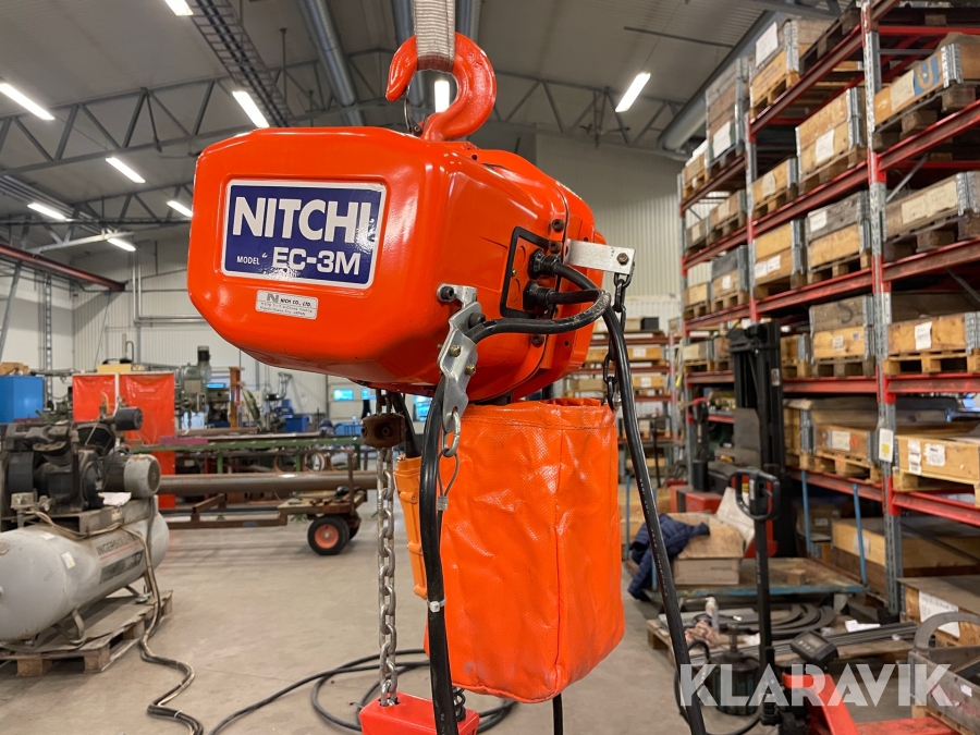 Lyftok/vinsch Nitchi EC-3M-F, Sunne, Klaravik auktioner