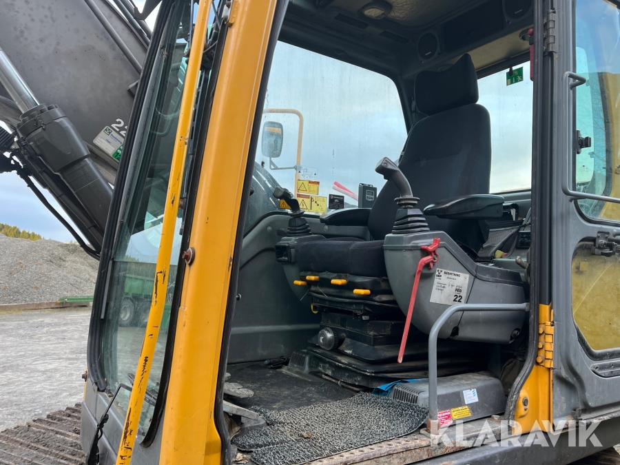 Grävmaskin Volvo EC140B LC, Lilla Edet, Klaravik auktioner