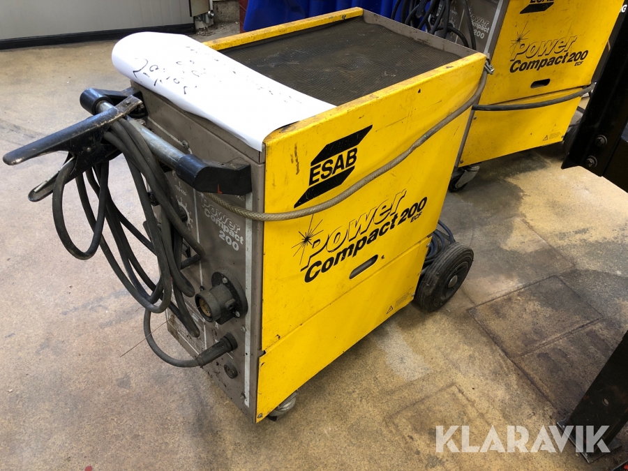 Klaravik Auktioner | Migsvets Esab Power Compact 200 ECF