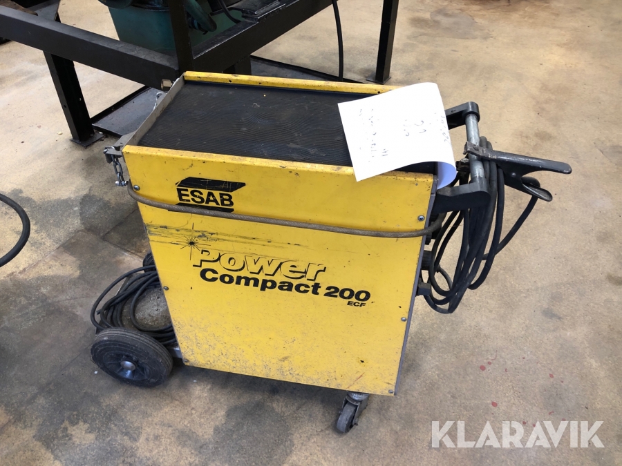 Klaravik Auktioner | Migsvets Esab Power Compact 200 ECF