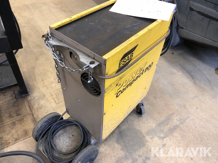 Klaravik Auktioner | Migsvets Esab Power Compact 200 ECF