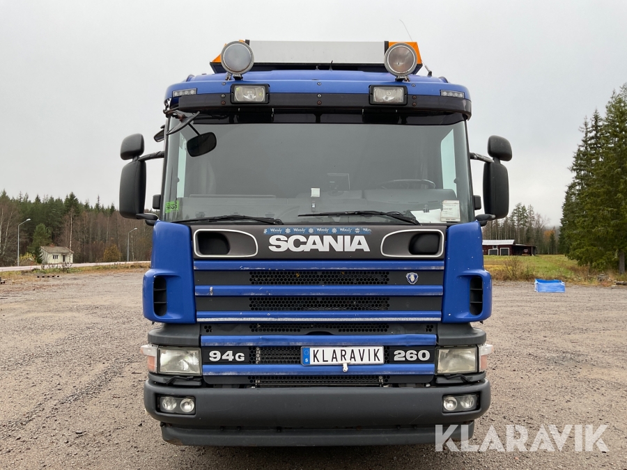 Kranbil Scania 94G 260, Hagfors, Klaravik auktioner