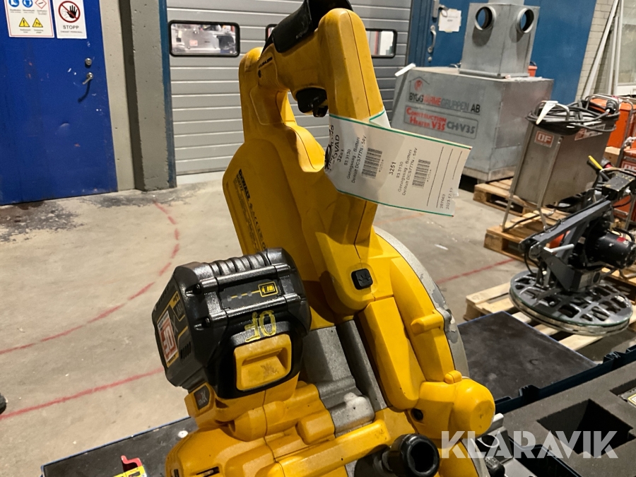 Kap och gersåg Dewalt DCS777, Umeå, Klaravik auktioner