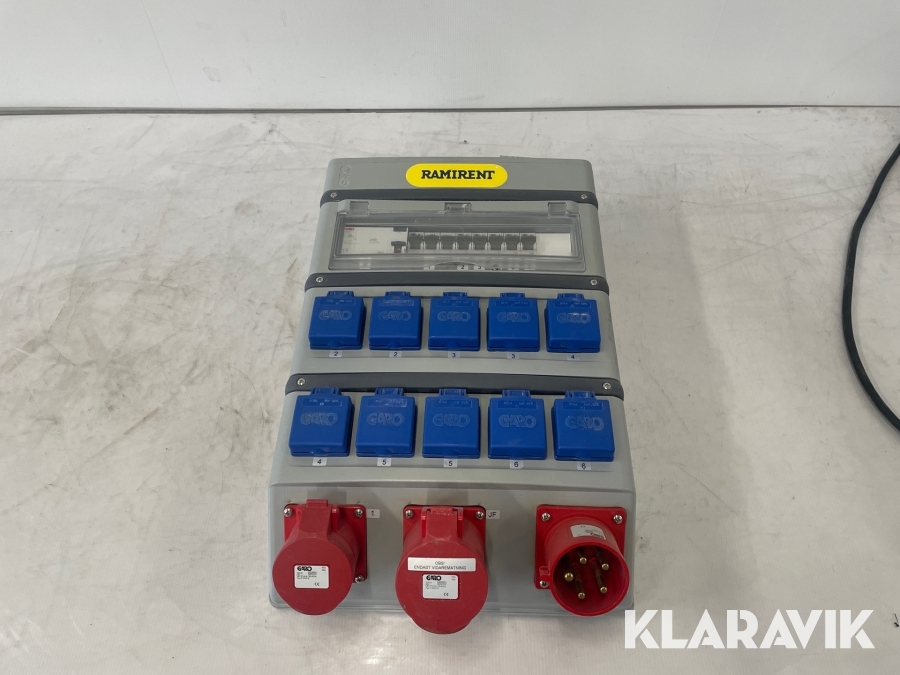 Laddningscentral 32A Garo UGBN 432-6, Svalöv,