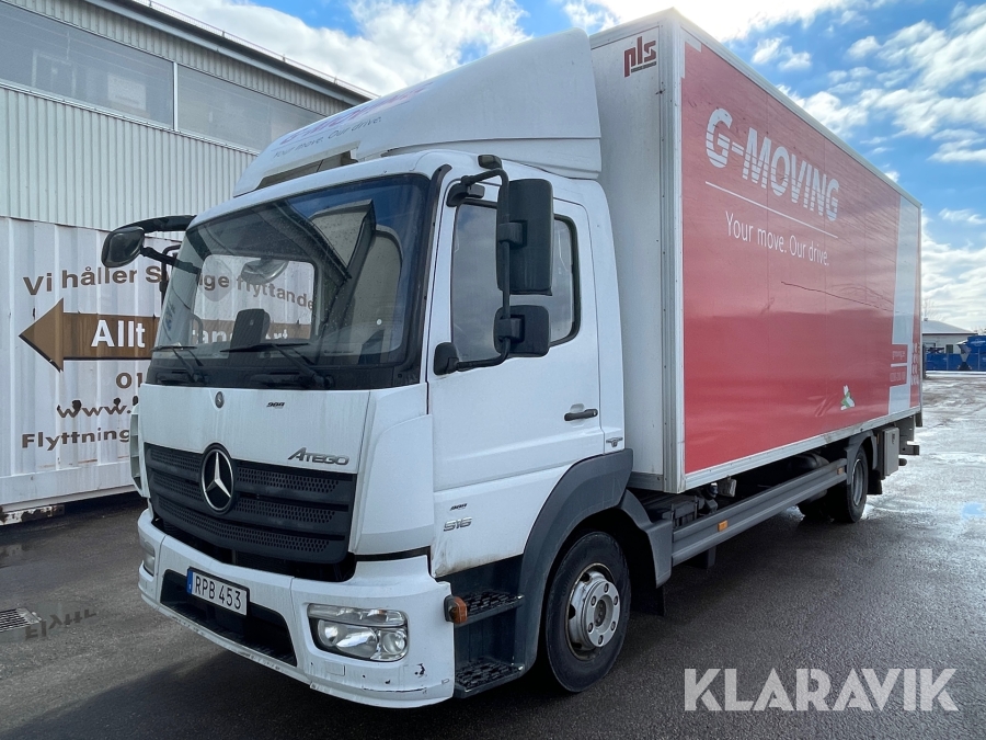 Lastbil Mercedes-Benz Atego 916, Uppsala, Klaravik auktione