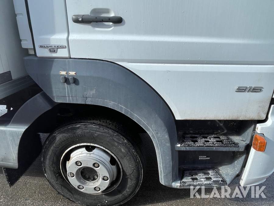 Lastbil Mercedes-Benz Atego 916, Uppsala, Klaravik auktione
