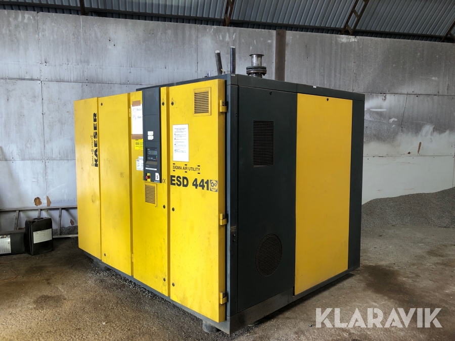 Kompressor Kaeser ESD 441, Fagersta, Klaravik auktioner