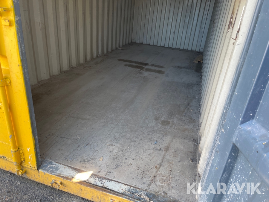 Förrådscontainer 20 fot, Göteborg, Klaravik auktioner