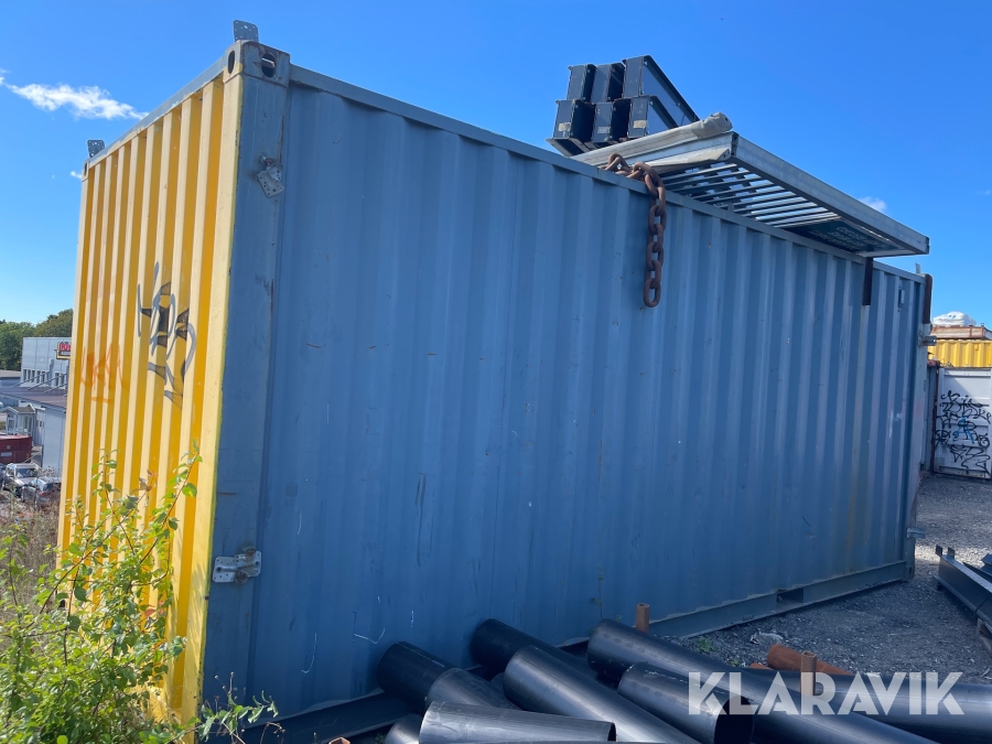 Förrådscontainer 20 fot, Göteborg, Klaravik auktioner