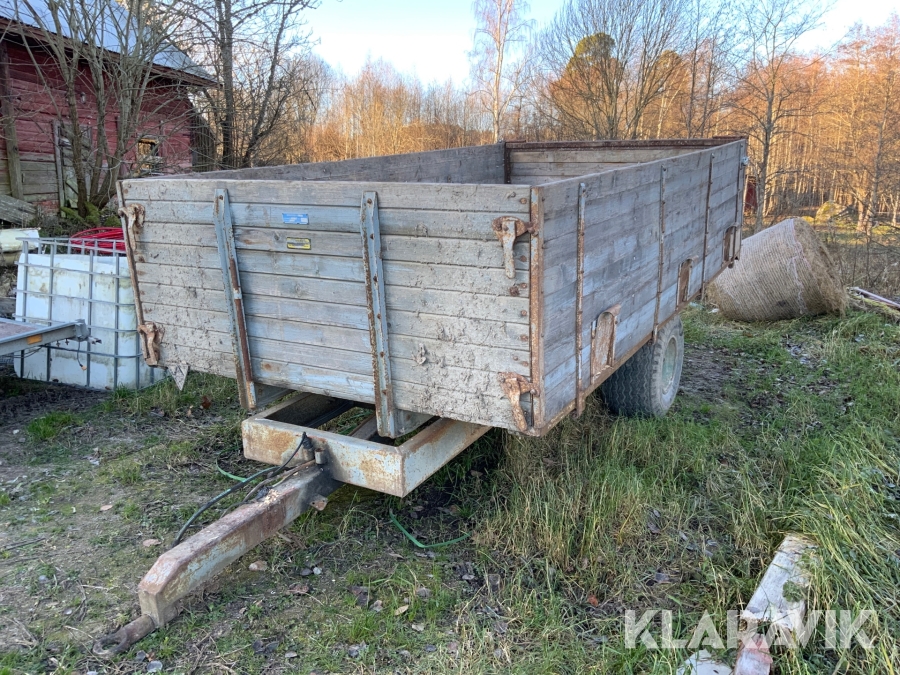 Tippvagn Bestorpsvagn BE1/6T, Lekeberg, Klaravik auktioner