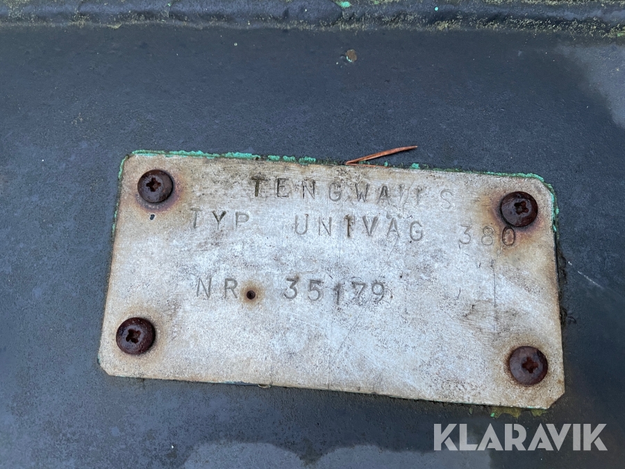 Klaravik Auktioner | Vikplog Tengwalls Univäg 380 stora BM