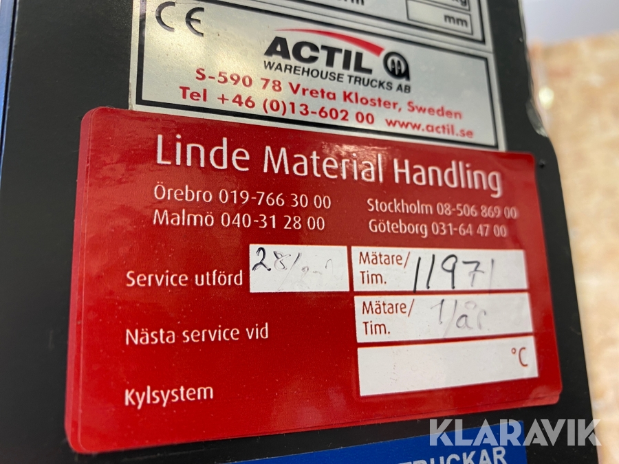 Truck Linde L1350 R TFY