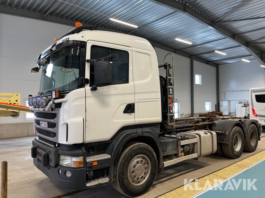 Lastväxlare Scania R 480, Motala, Klaravik auktioner