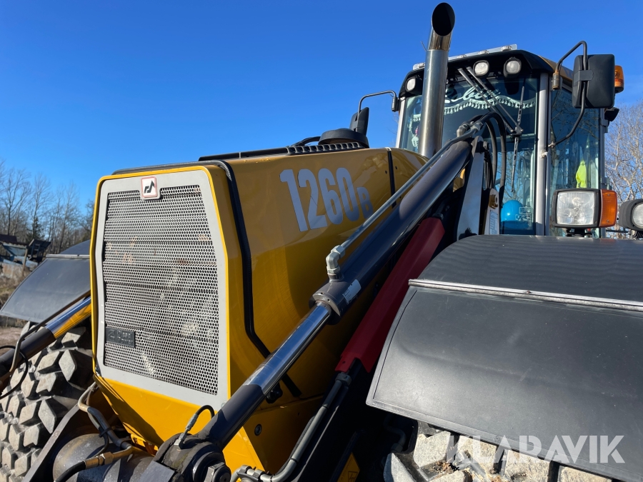 Grävlastare Huddig 1260B, Karlskrona, Klaravik auktioner